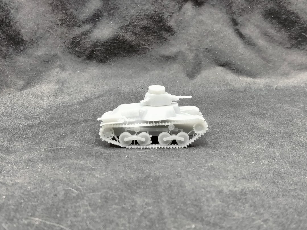 Japanese Type 95 Ha Go Light Tank 3d Print 15mm 1-100 Flames of War - Etsy