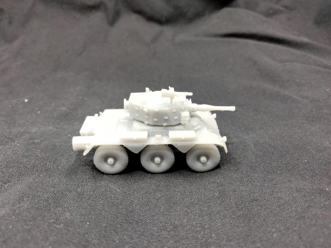 British Alvis Saladin Armored Car 15mm 1/100 Flames of War Team Yankee ...