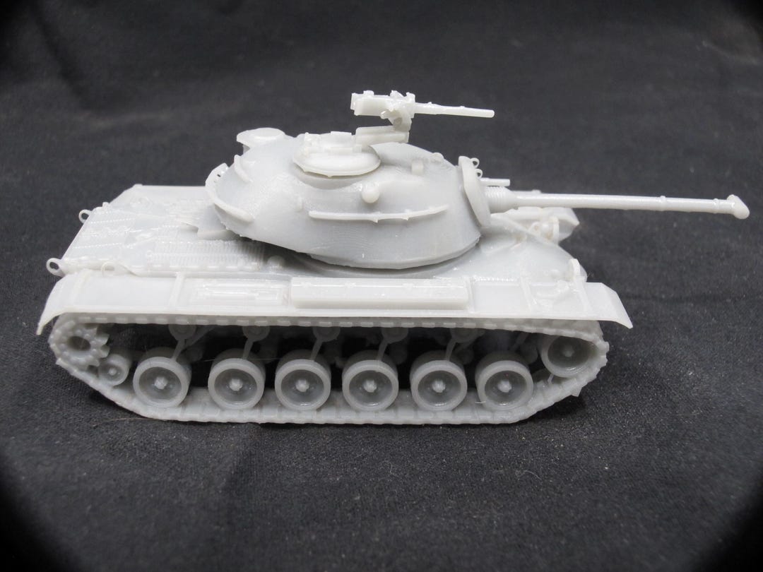 US M48 Patton MBT 1/100 15mm Flames of War Team Yankee - Etsy