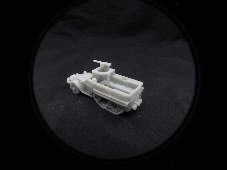 US M5 Halftrack WW2 15mm 1/100 Flames of War - Etsy