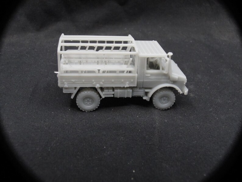 German Unimog 1300L Troop Truck 1/100 Flames of War Team Yankee - Etsy