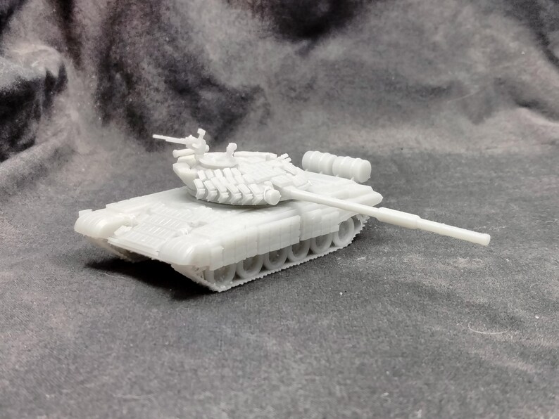 Soviet Warsaw Pact T-72BV Tank 1/100 15mm Flames of War Team Yankee - Etsy