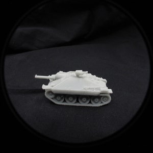 German WW2 Flammpanzer Hetzer Flamethrower Tank 15mm 1/100 WW2 Flames ...
