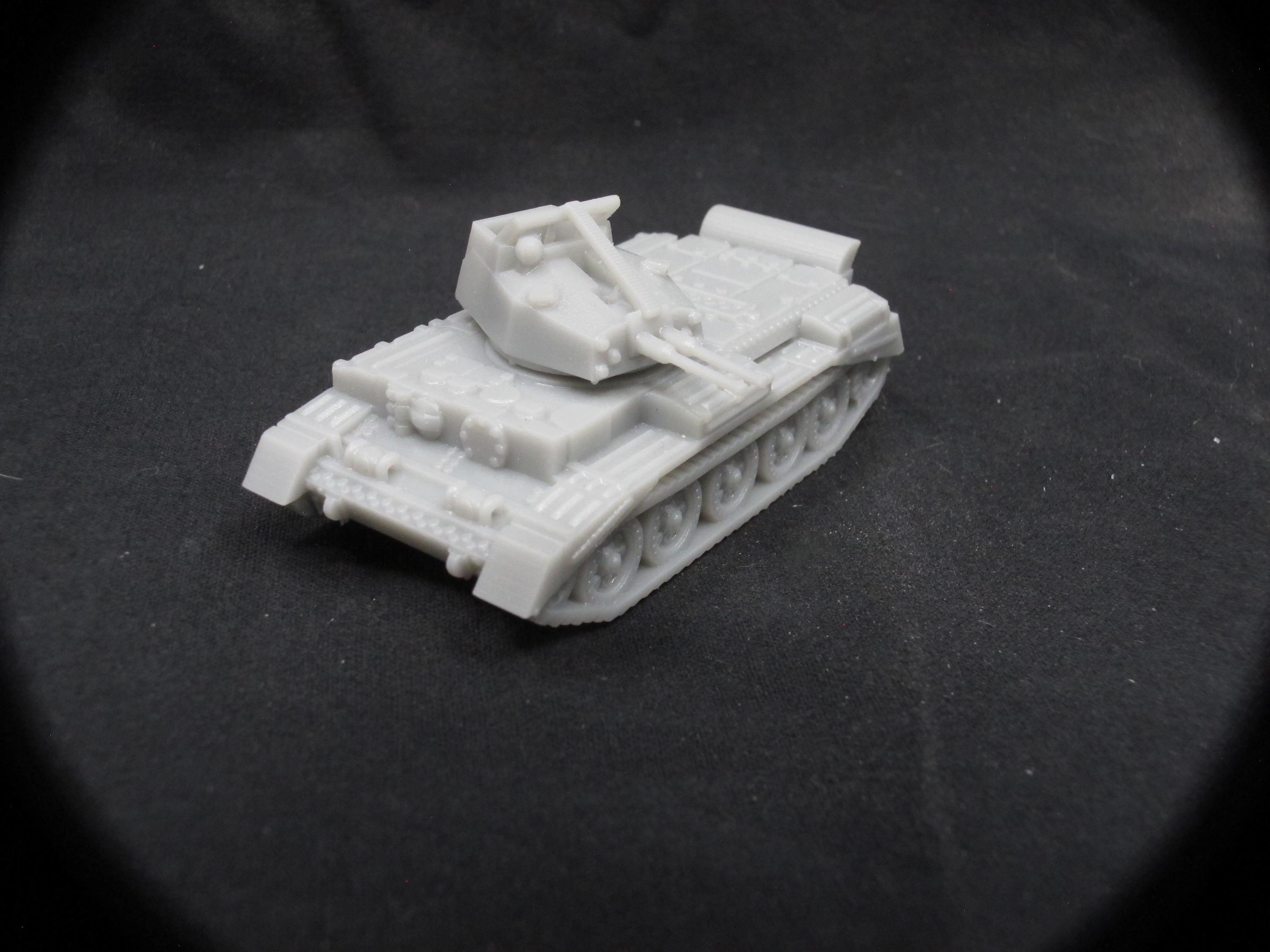 British Centaur Mk II AA Tank 3d Print 15mm 1/100 WW2 Flames of War ...