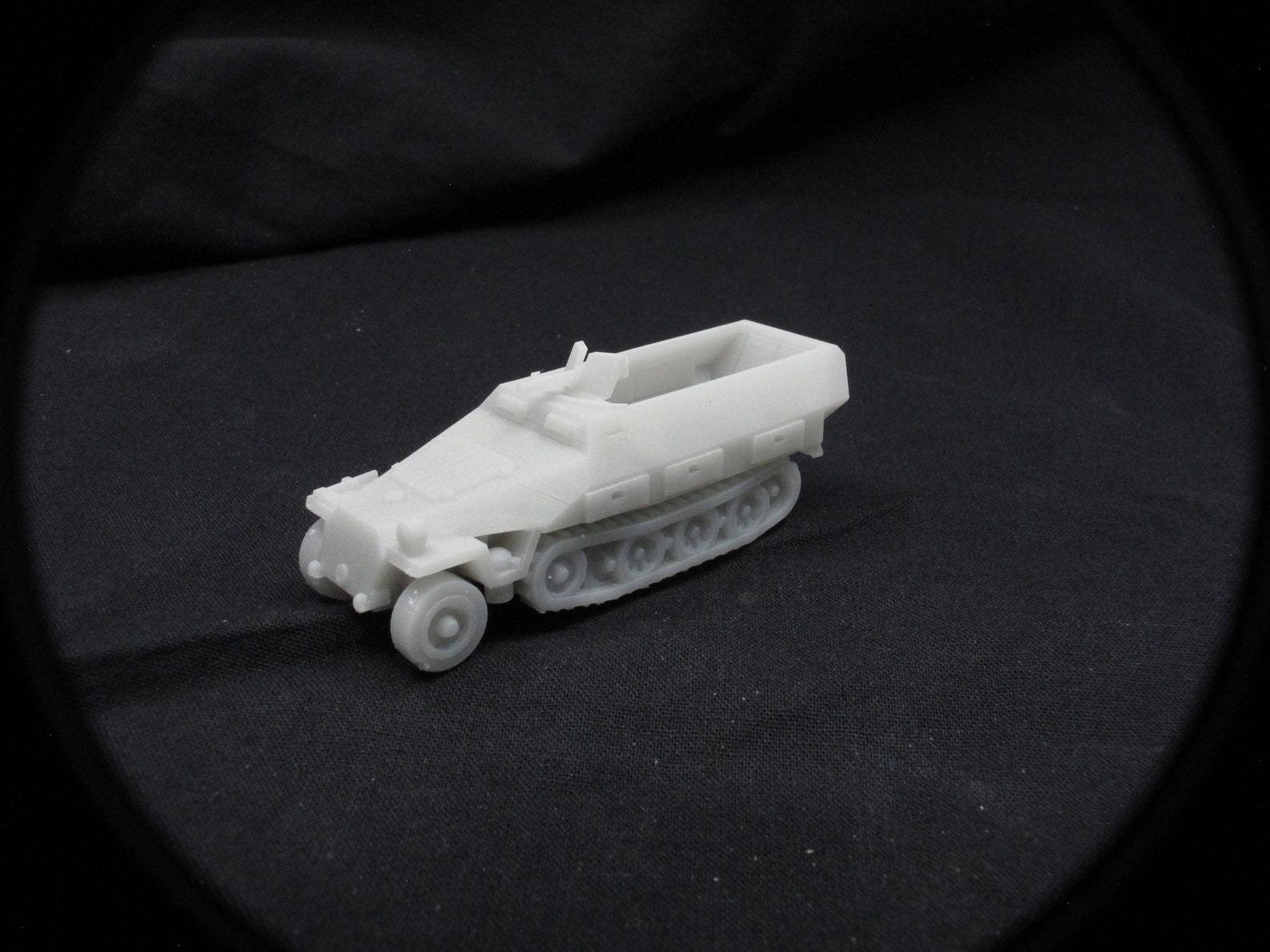 German Sdkfz 251 Hanomag Half-track 3d Print 15mm 1/100 WW2 Flames of ...