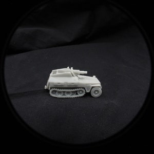 German Stummel Sdkfz 250 3d Print 15mm 1/100 WW2 Flames of War - Etsy