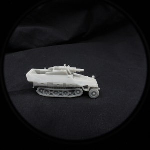 German Stummel Sdkfz 251 3d Print 1/100 15mm WW2 Flames of War - Etsy