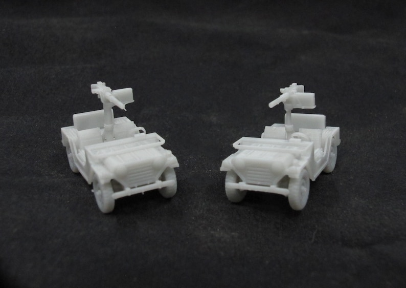 US M151 Armed Jeep 1/100 Flames of War Team Yankee - Etsy