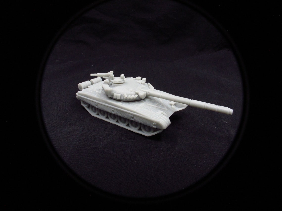 Soviet Warsaw Pact T-72M Tank 1/100 15mm Flames of War Team Yankee - Etsy