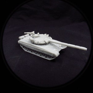 Soviet Warsaw Pact T-72M Tank 1/100 15mm Flames of War Team Yankee - Etsy