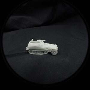 German Sdkfz 250 Half-track 3d Print 1/100 15mm WW2 Flames of War - Etsy
