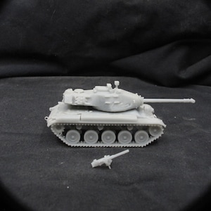 US M41 Walker Bulldog Light Tank 1/100 15mm Flames of War Team Yankee ...
