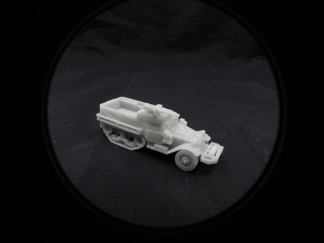 US M5 Halftrack WW2 15mm 1/100 Flames of War - Etsy