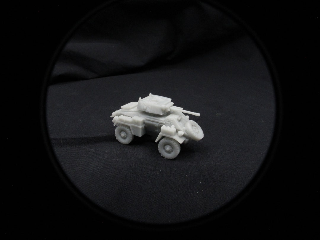 British Humber Mk II Armored Car 3d Print WW2 15mm 1/100 Flames of War ...