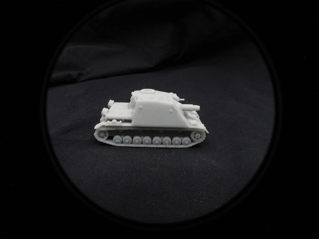 German Brummbar Assault Gun 3d Print 15mm 1/100 Flames of War - Etsy