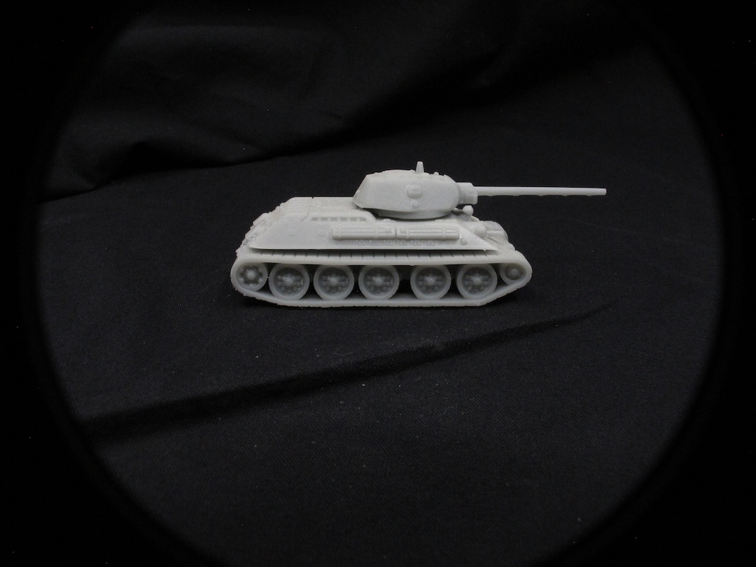 Soviet T-34-57 Tank WW2 15mm 1/100 Flames of War - Etsy