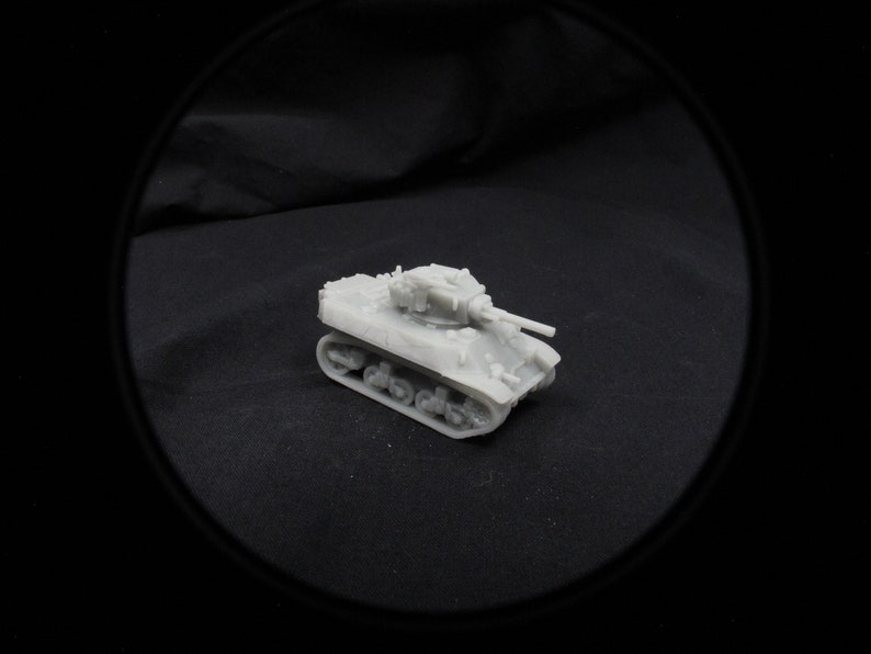 US M3A3 Stuart Tank 3d Print WW2 15mm 1/100 Flames of War - Etsy