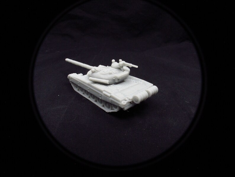 Soviet Warsaw Pact T-72M Tank 1/100 15mm Flames of War Team Yankee - Etsy