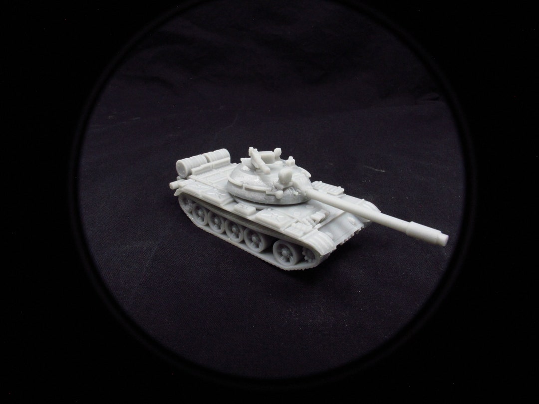 Soviet Warsaw Pact T-55A Tank 15mm 1/100 Flames of War Team Yankee - Etsy