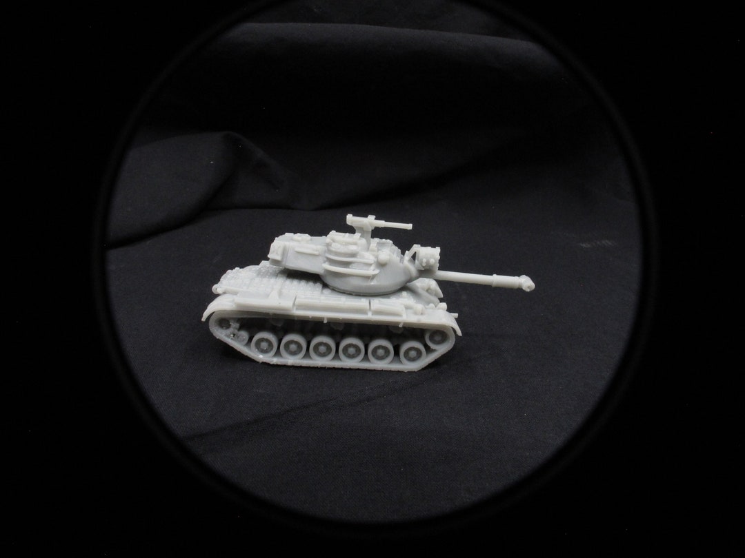 US M-47 Tank 1/100 15mm Flames of War Team Yankee - Etsy