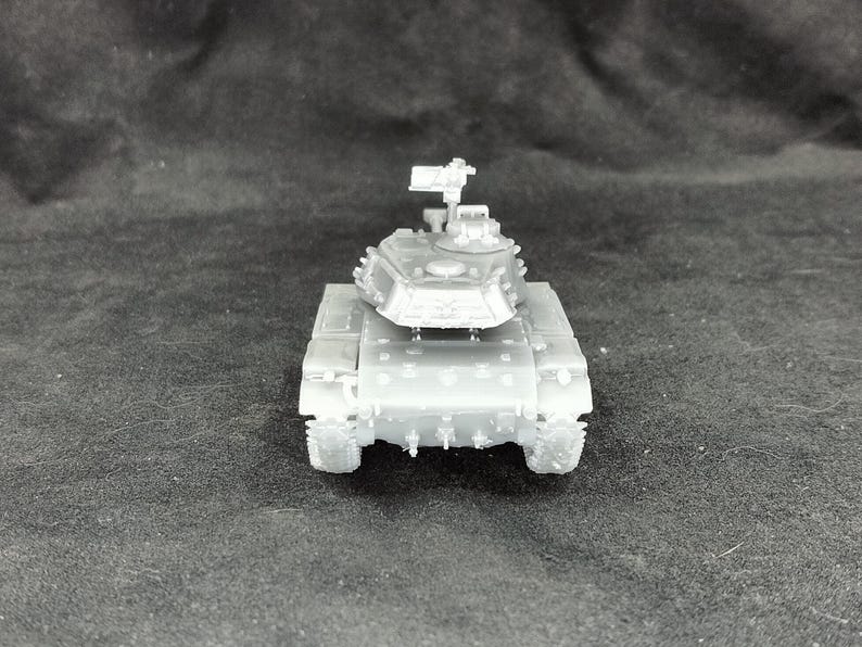 US M41 Walker Bulldog Light Tank 1/100 15mm Flames of War Team Yankee ...