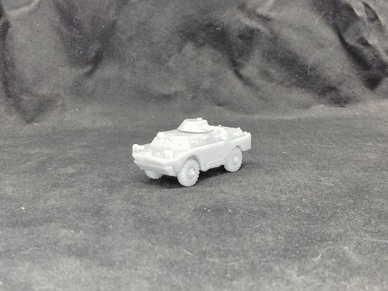 Soviet Warsaw Pact BRDM-2 Recon Vehicle 1/100 15mm Flames of War Team ...