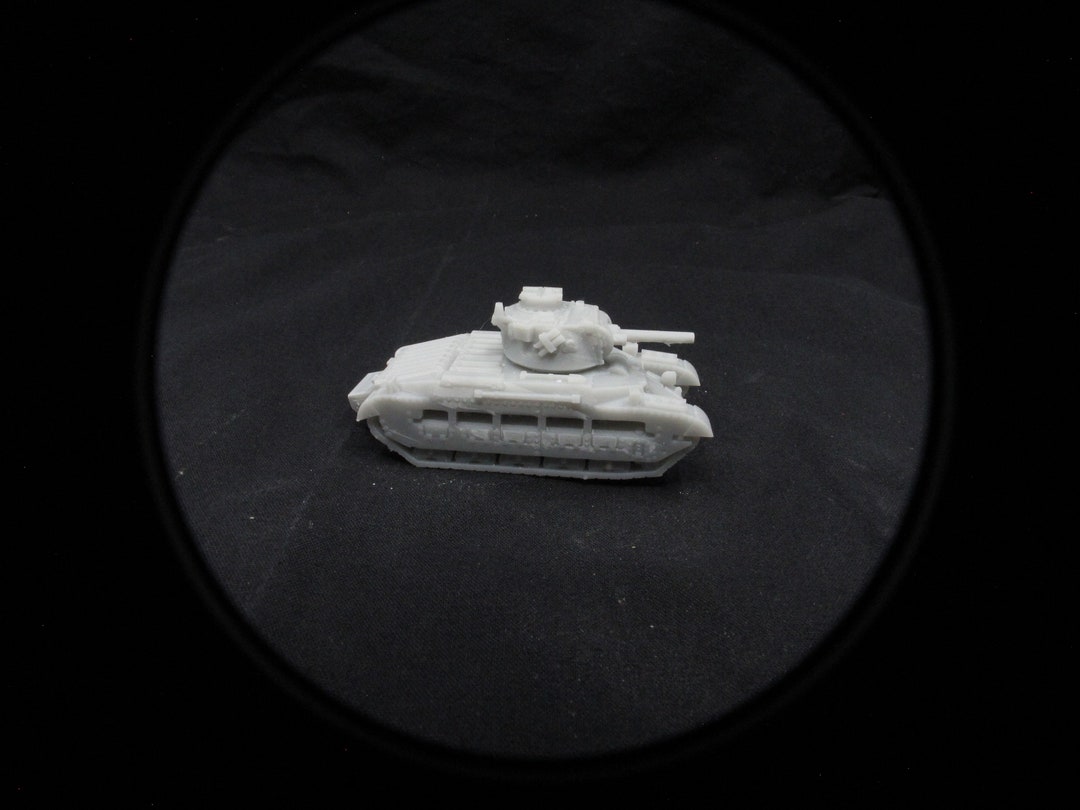 British A12 Matilda II BEF CS Infantry Tank 15mm 1/100 Flames of War - Etsy