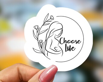 Pro Life Sticker for Laptop Pro Life Vinyl Sticker for Water - Etsy