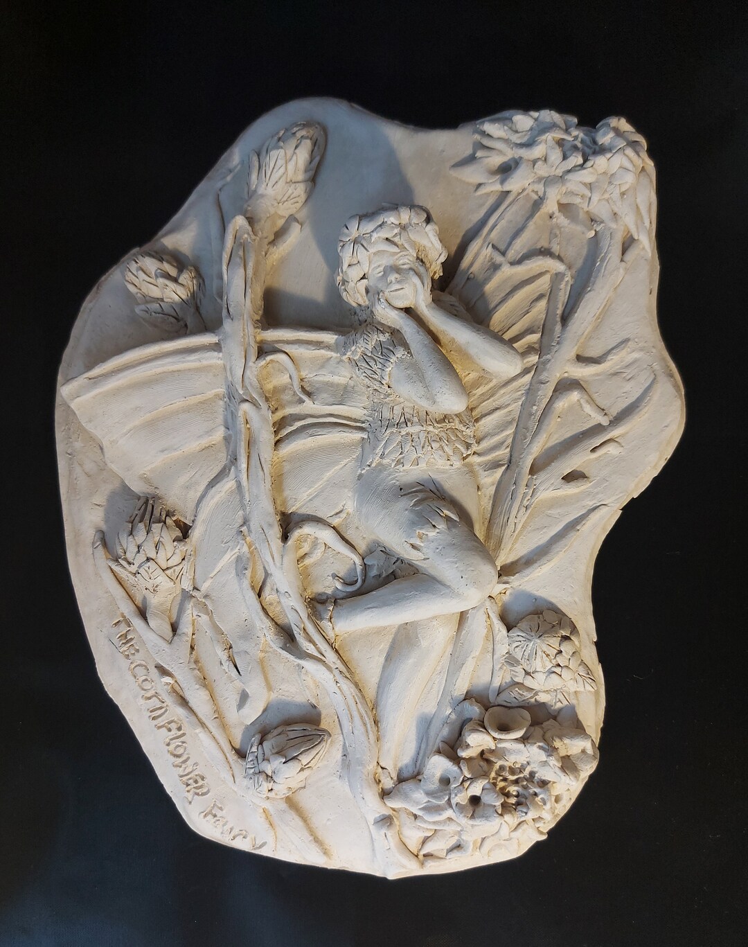 Mark Cresswell Hand Made Ceramic Wall Plaque Casting of C.m.barker's ...