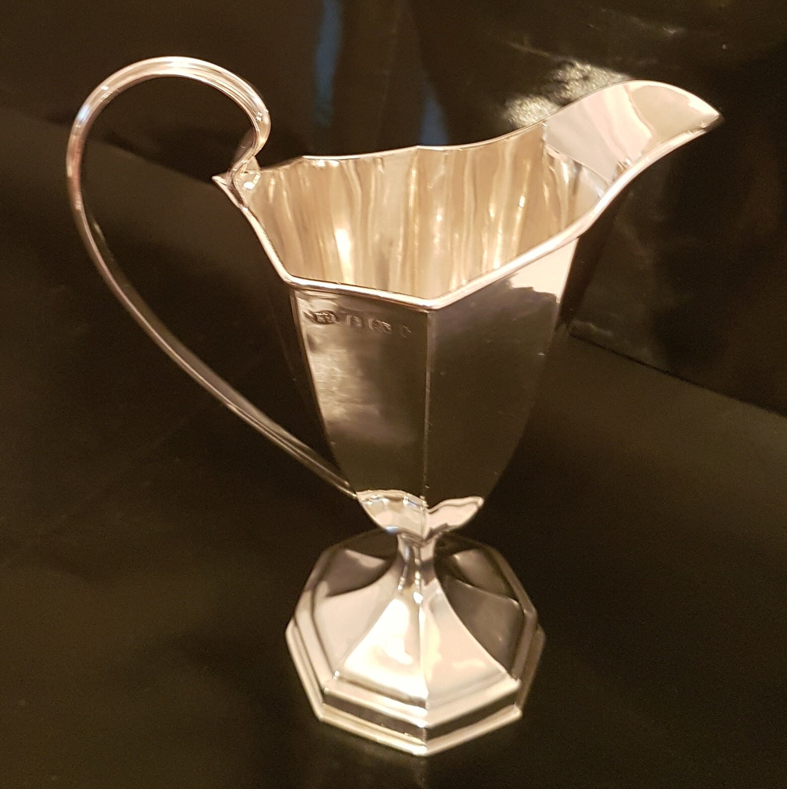 William Aitken 1901 Birmingham Hallmarked Sterling Silver Early Art ...