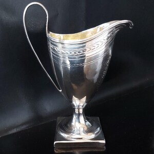 George III London Hallmarked Sterling Silver, Gold Gilt Washed Interior ...