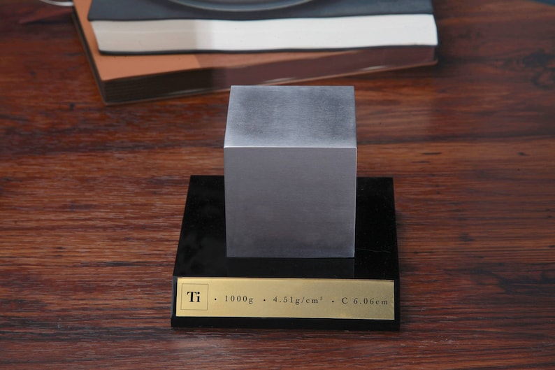 Aerospace Grade Titanium KILO Cube - Etsy