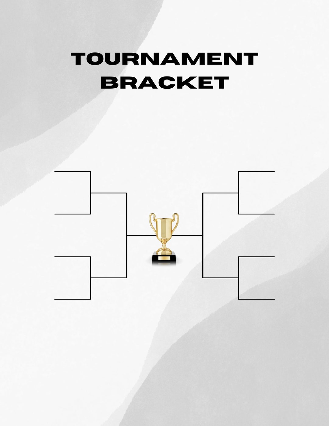 Tournament Bracket Digital Download - Etsy