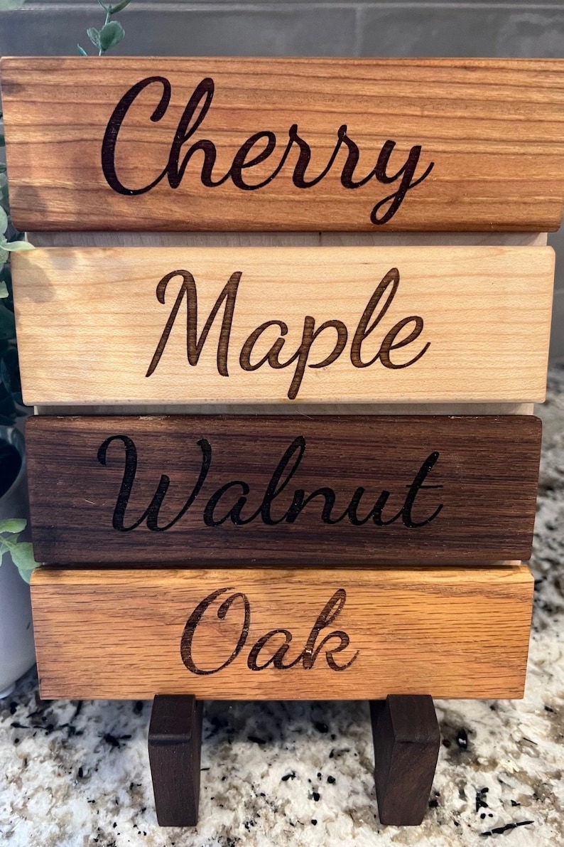 Wood Cutting Board Display Stand - Etsy