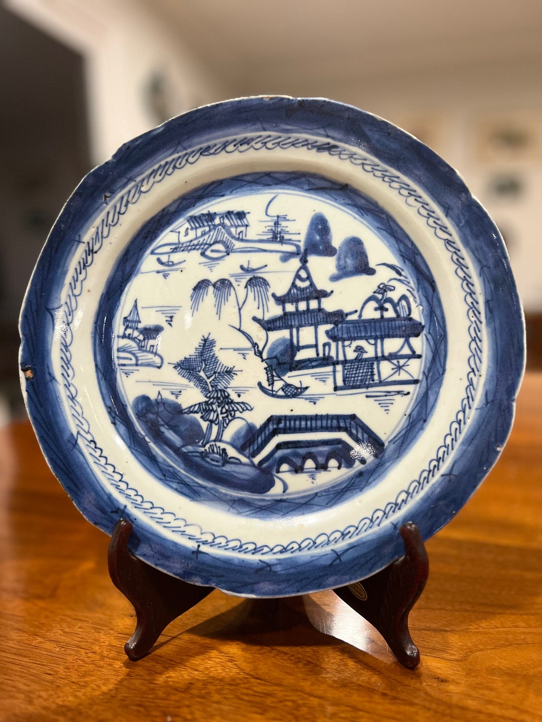 Chinese Porcelain Qinghua 1700s Plate EXTREMLY RARE Antique - Etsy