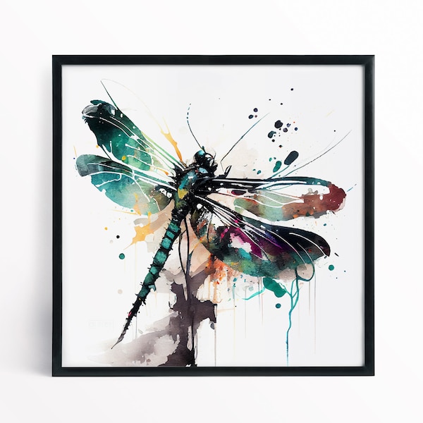 Dragonfly Art - Etsy UK