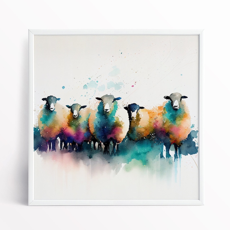 Sheep Fine Art Print - Extra Large Fine Art Prints - Etsy