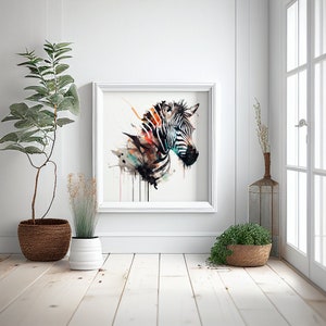 Zebra Fine Art Print - Extra Large Fine Art Prints - Etsy