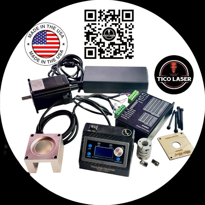 Fiber/galvo Laser Motorized Z-axis Kit- Gen3 - Universal Fit for Fiber ...