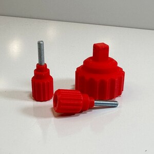 Jaw Adjustment Knob & Knurled Adapter Kit for Laser Chuck Rotary ...