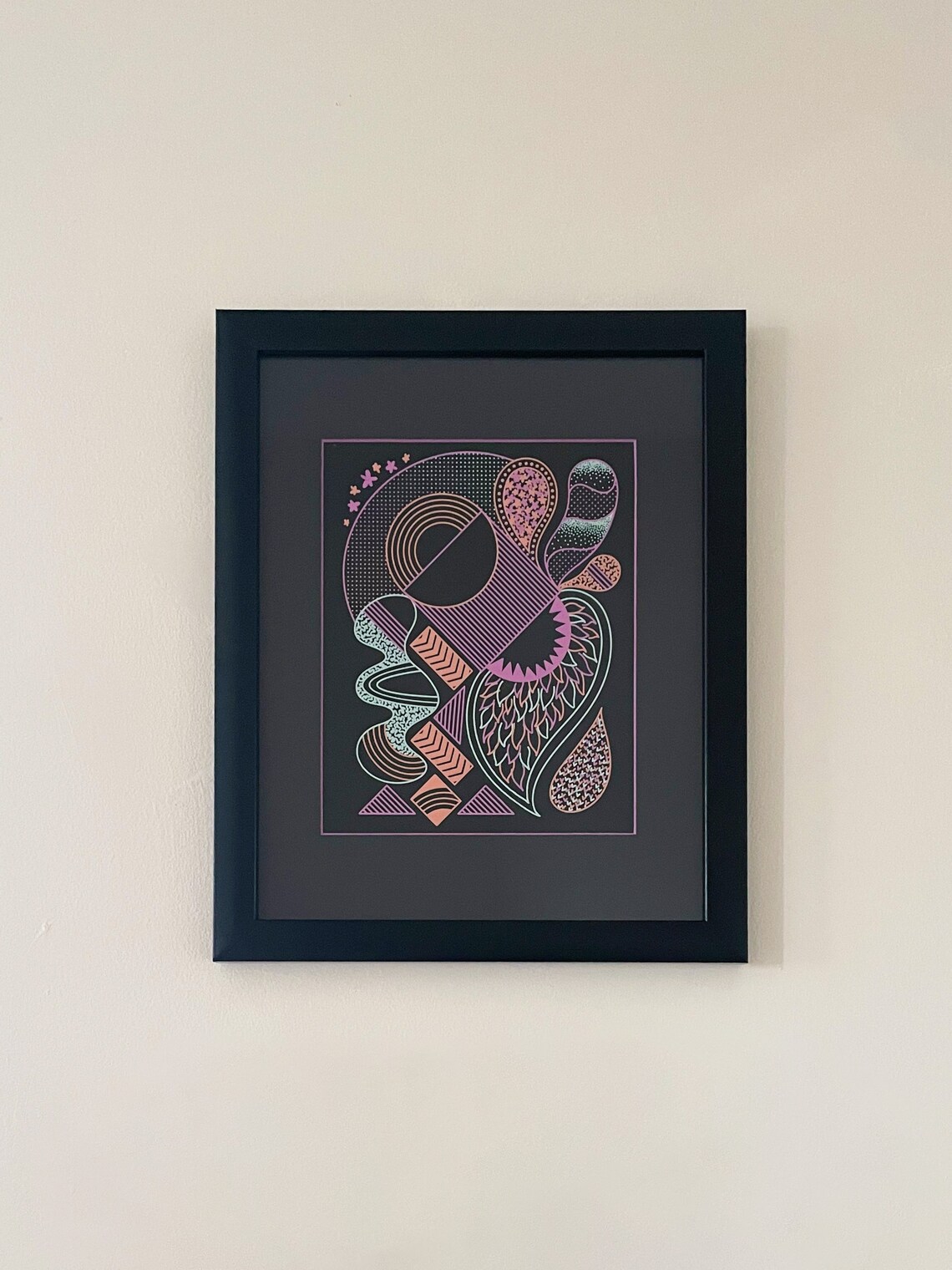 Art Print Abstract: Why - Etsy