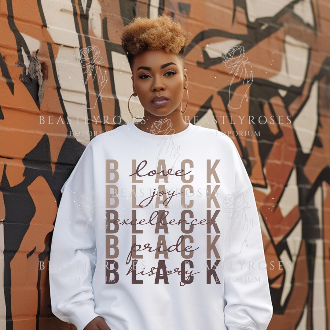 Black Love PNG Digital Download, Black Joy, Black Excellence, Black Pride, Black History Month ...