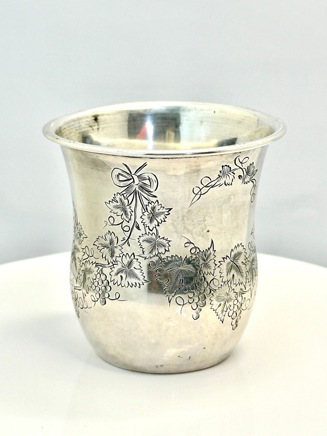 Antique Rare French Minerva Solid Silver Cup - Etsy