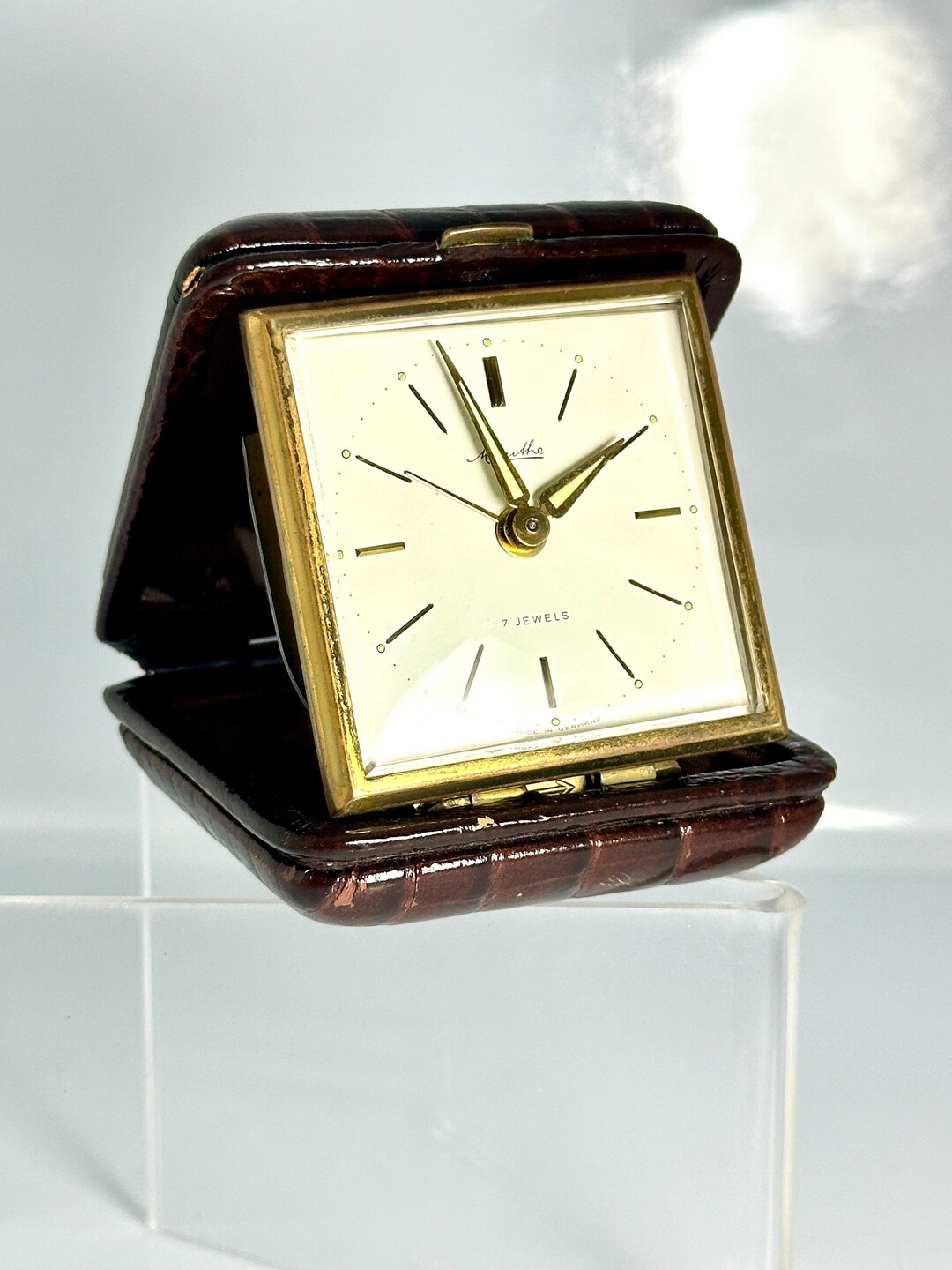 Vintage Travel Clock German 'mauthe' - Etsy