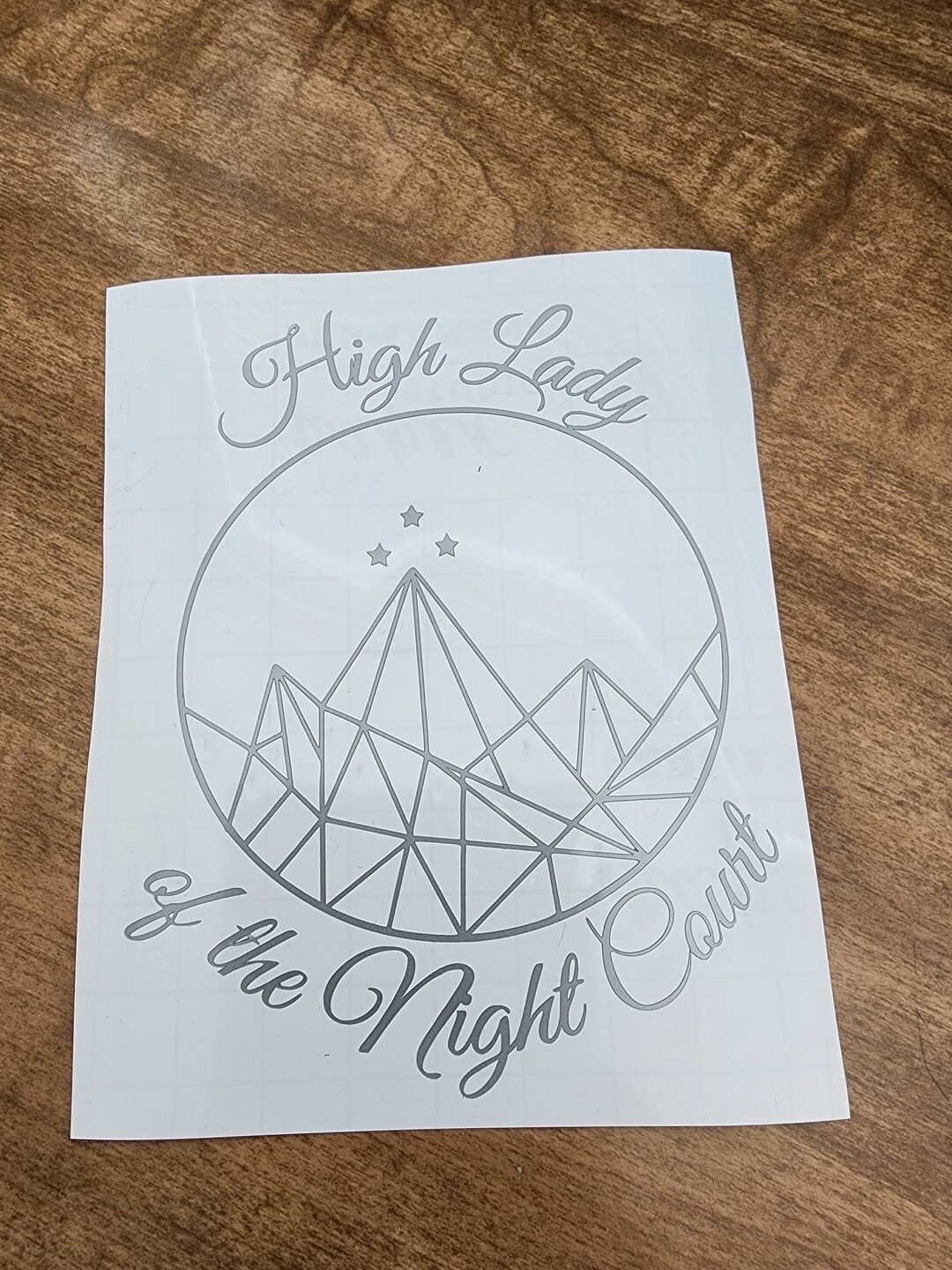 High Lady Decal - Etsy