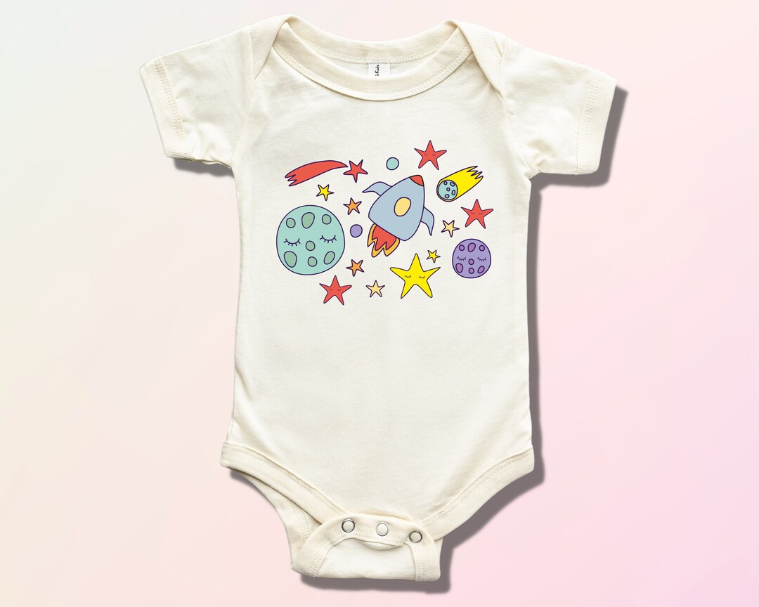 Birthday Rocket Astronaut Themed Onesie, Planets for Boys and Girls Space Onesie, Birthday Party ...