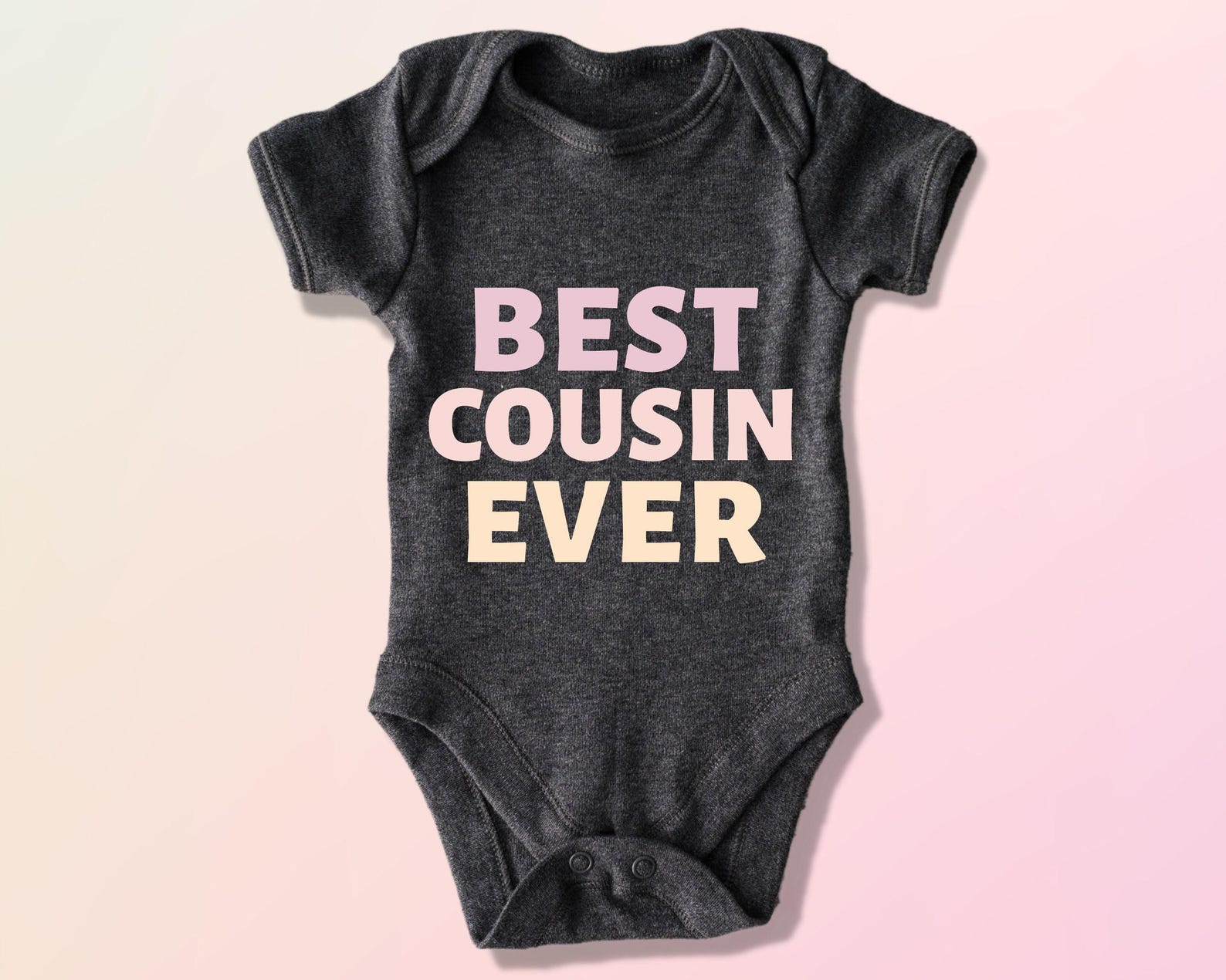 Best Cousin Ever Bodysuit, New Cousin Toddler Shirt, Newborn Baby ...