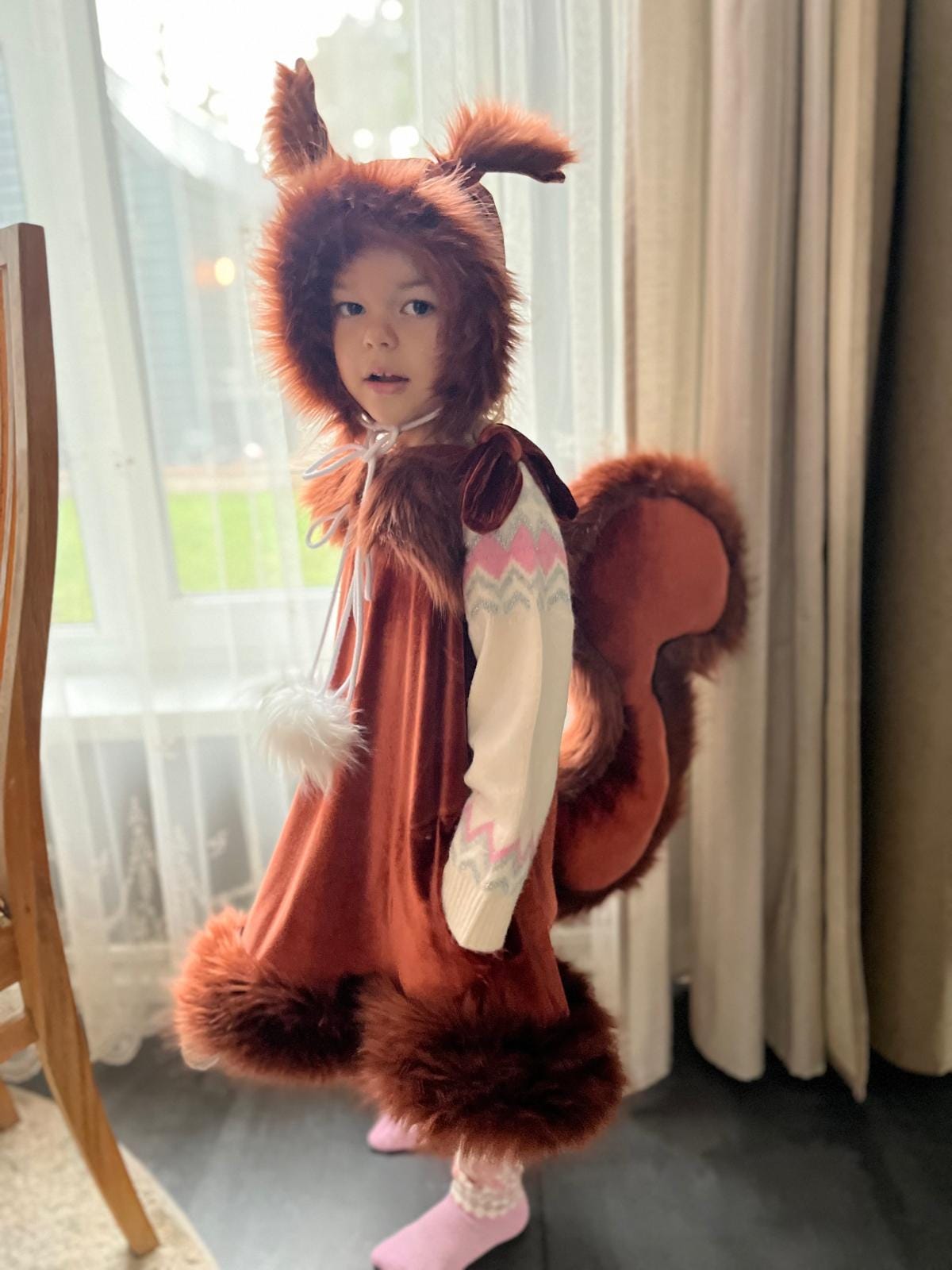 Squirrel Girl Costume - Kids Costume - Animal Costume - Handmade ...