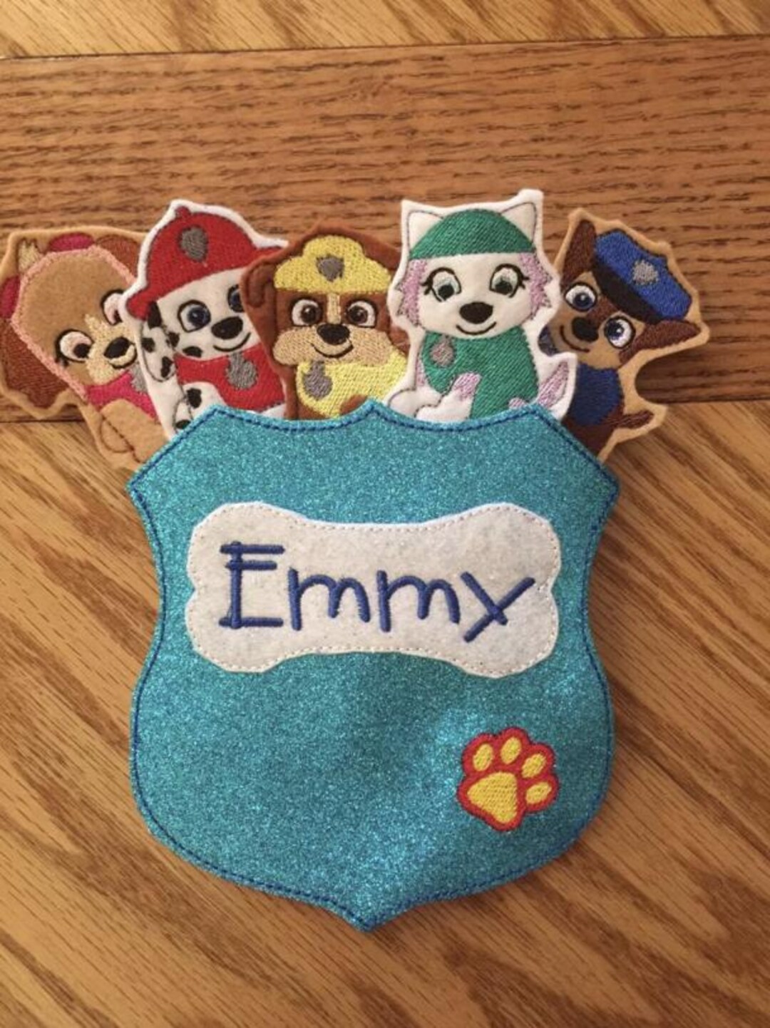 Set of 5 Finger Puppets-inspired by PAW Patrol Finger Puppet Set ...