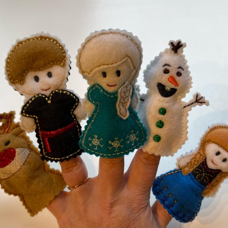 Frozen Puppets - Etsy